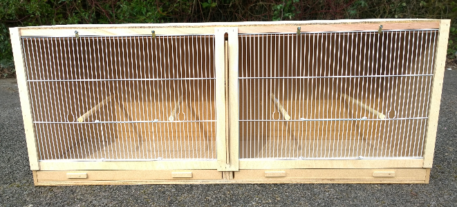 Double Finch Breeding Cage - Sheet material cutting services | F W ...